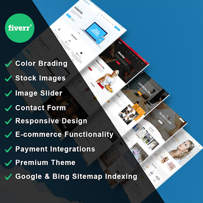 Design fully responsive website by Adeelazhar | Fiverr