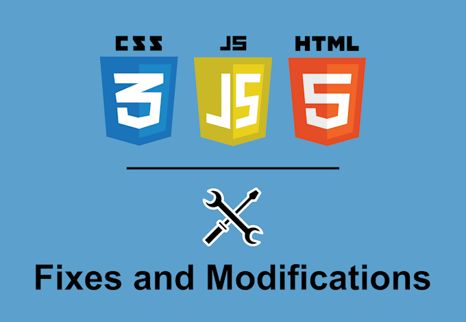Fix Your Html Css And Javascript Bugs By Leesd Fiverr