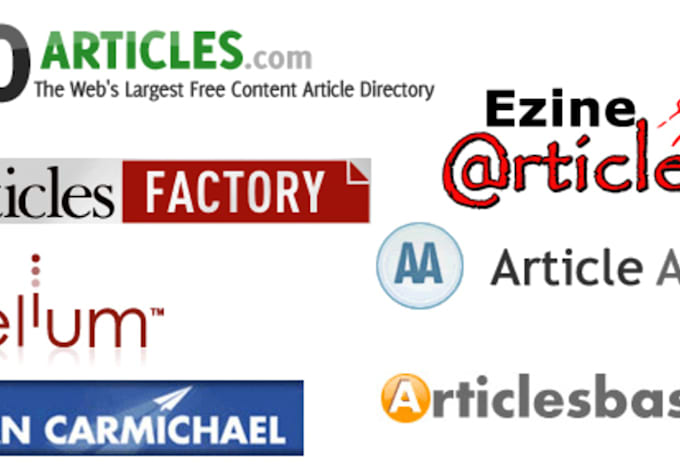 Give you 212,000 special list article directories for use in articlee ...