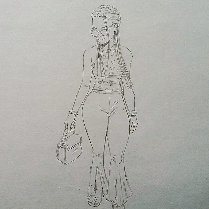 Sketch your character design idea or a comic book concept by Darts9 ...