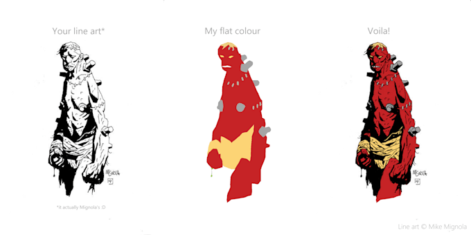 Make flat color for your comic or illustration aka flatter by Nirgaling ...