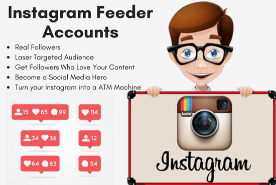 Give you instagram feeder accounts list by Businessprowess | Fiverr