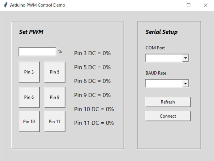 Make A Python Gui For Your Arduino Project By Mlathrop555 Fiverr