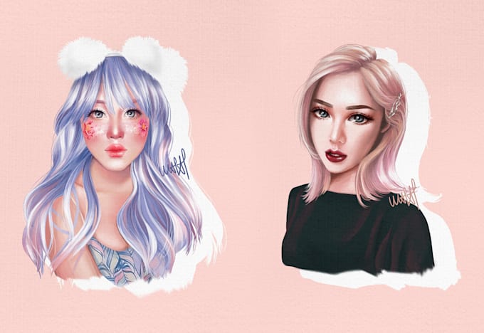 Create fan art or character illustration by Melodyhewis | Fiverr