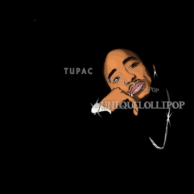 Draw trill cartoons with bling effect by Lollipopg | Fiverr