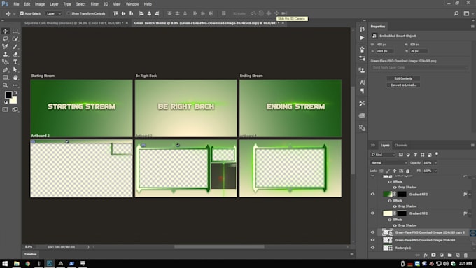 Make you a complete live stream layout package by Editsolutions | Fiverr