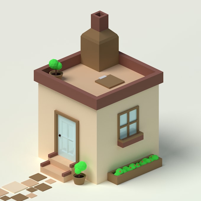 Create isometric stuff for you by Crispytenga | Fiverr