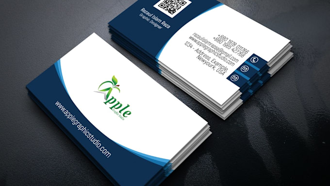 Design amazing visiting cards or business cards by Fatemaroza | Fiverr
