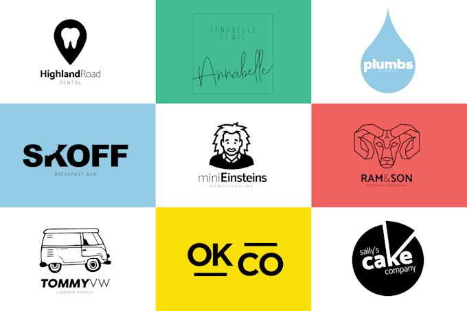 Design your custom new logo by Designedbyollie | Fiverr