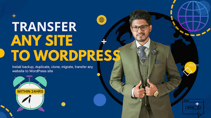 Install backup, duplicate, clone, migrate, transfer to wordpress site by Engralmamun | Fiverr