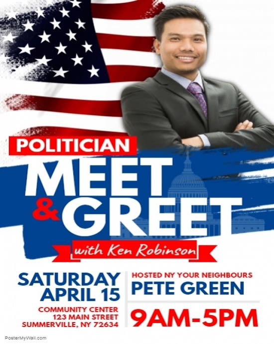 Make outstanding political campaign poster with quality work by Hart ...