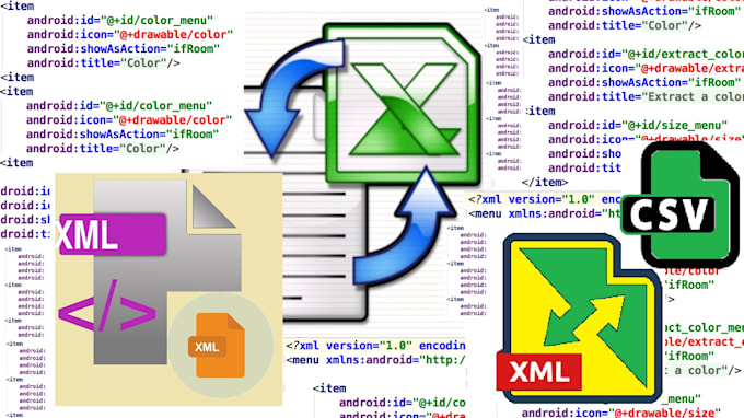 Convert xml files to csv, xlsx or google sheets by Monicatomar | Fiverr