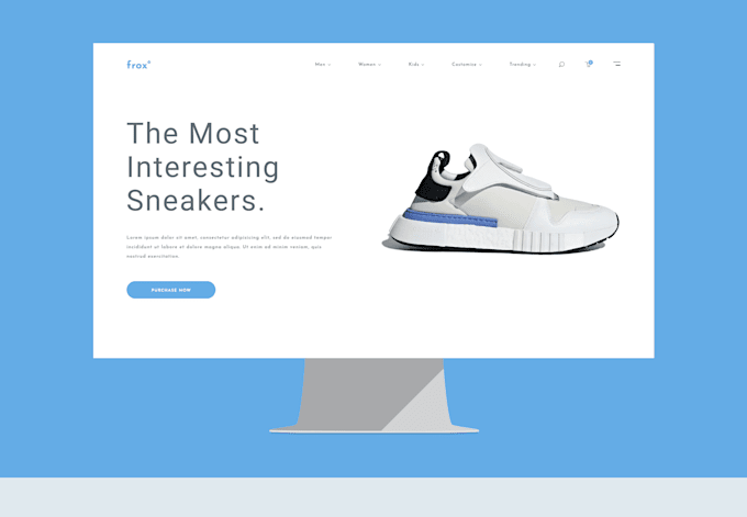 Create a nice web ui design by Buadze | Fiverr