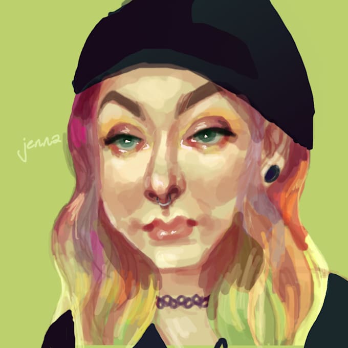 Create colorful digital portraits, and illistrations by Quickiecommish ...