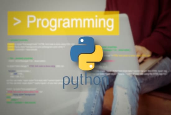 Program anything in python language by Kagsalan | Fiverr