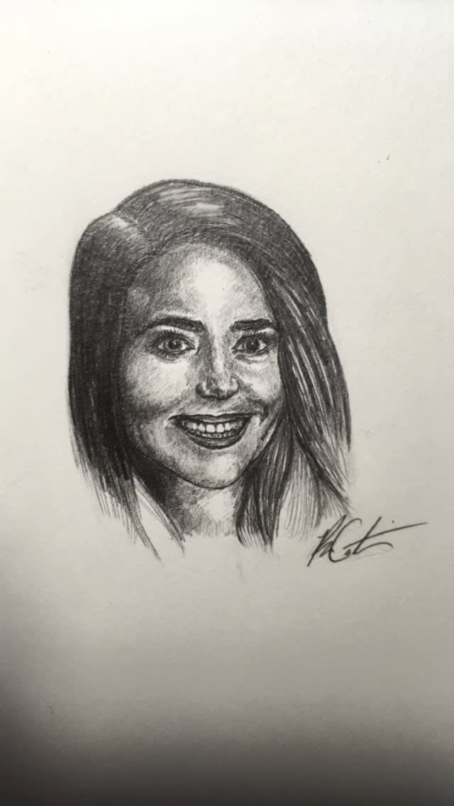 Draw a detailed freehand mini portrait or illustration by Benjico | Fiverr