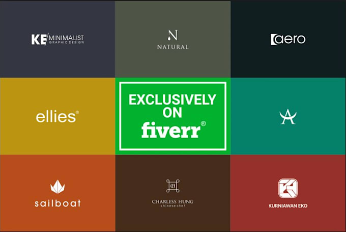 Create a minimalist logo for you by Dope_designer1 | Fiverr