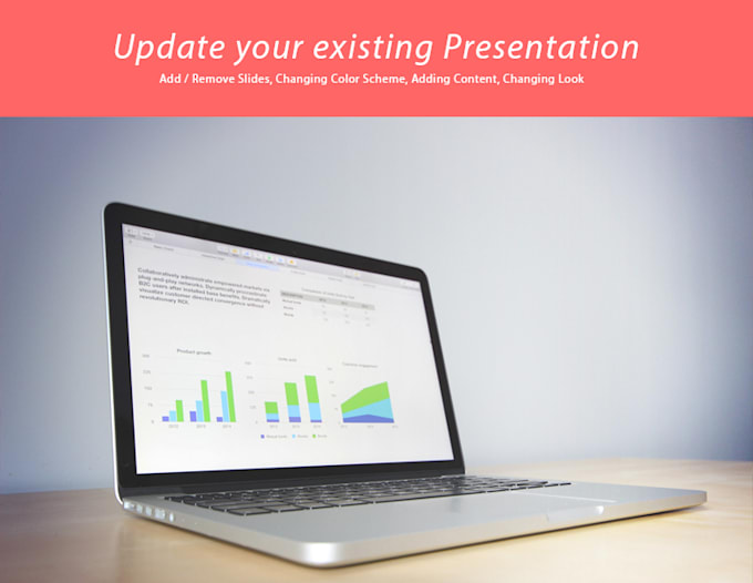 Update your existing presentation with new look by Slidoaspire | Fiverr