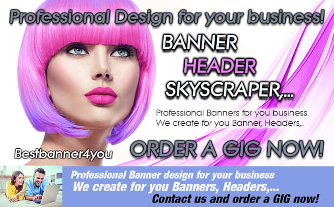 Design professional banner, header,ads,skyscraper by Bestbanner4you ...