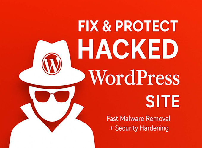 Fix and secure hacked wordpress site and remove malware by Lukapaunovic | Fiverr