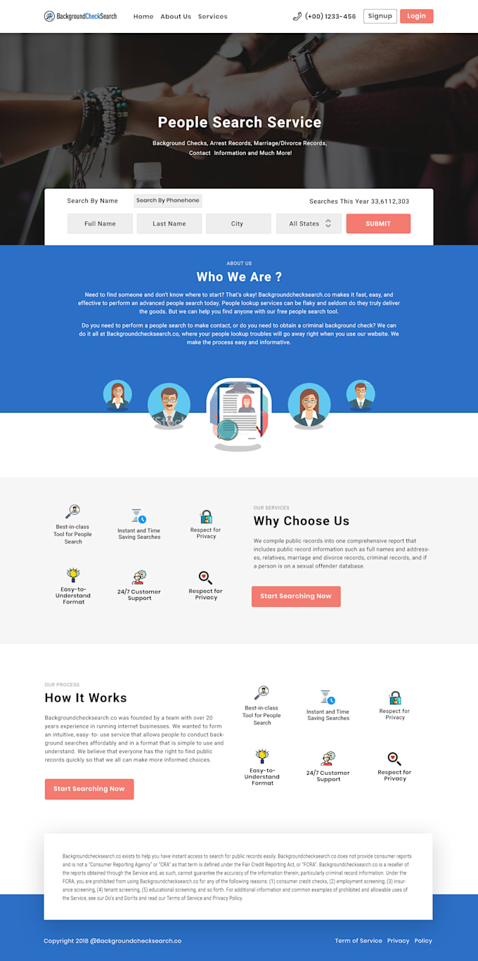 Create awesome landing page design by Redwandesigner | Fiverr