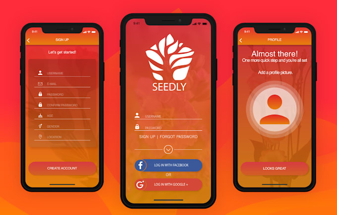 Design a modern and stylish mobile application for you by Wedesignplus ...