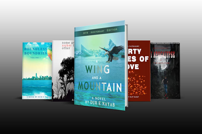 Design an outstanding and minimalist book cover for you by ...