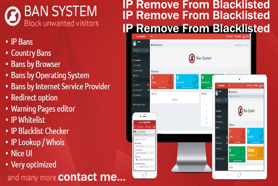 Remove ip from blacklist by Shifat_security | Fiverr