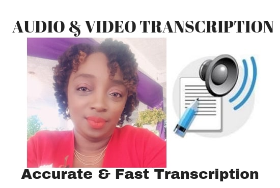 Transcribe your audio and video files to word quickly by Karenc1986 ...