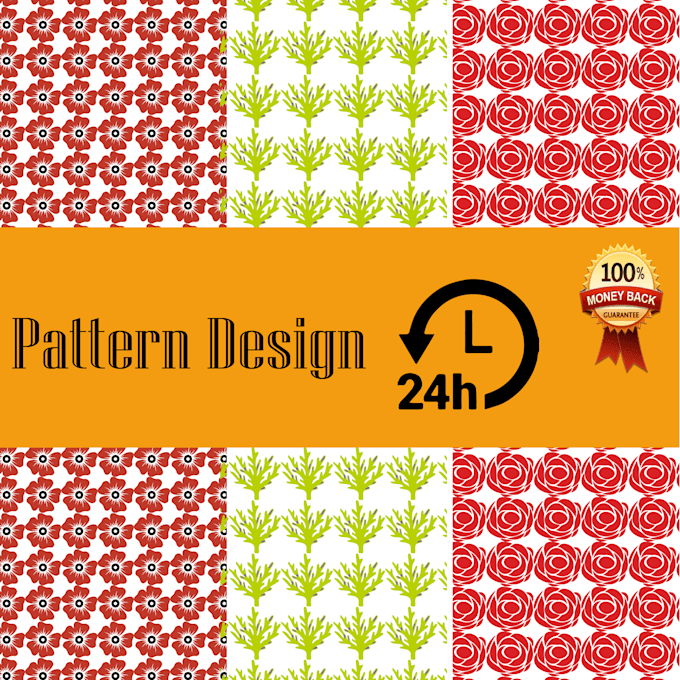 Create a seamless pattern design by Mithila444 | Fiverr