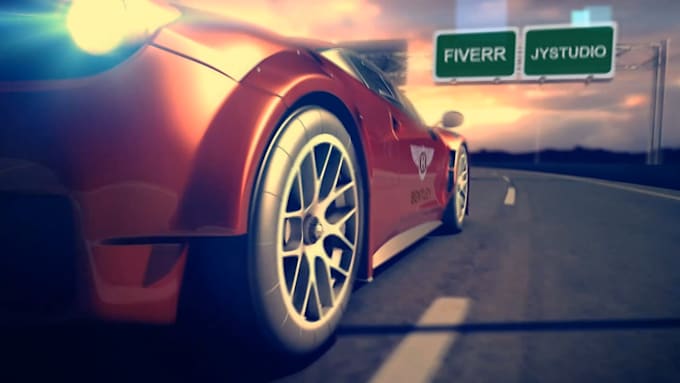 Awesome gaming car intro by Junaidyousaf813 | Fiverr