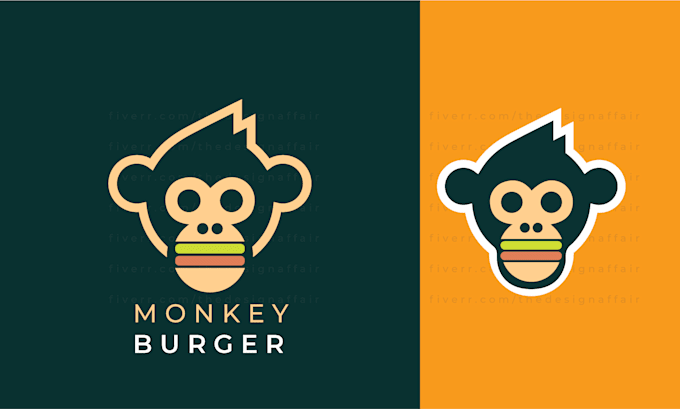 designer monkey logo
