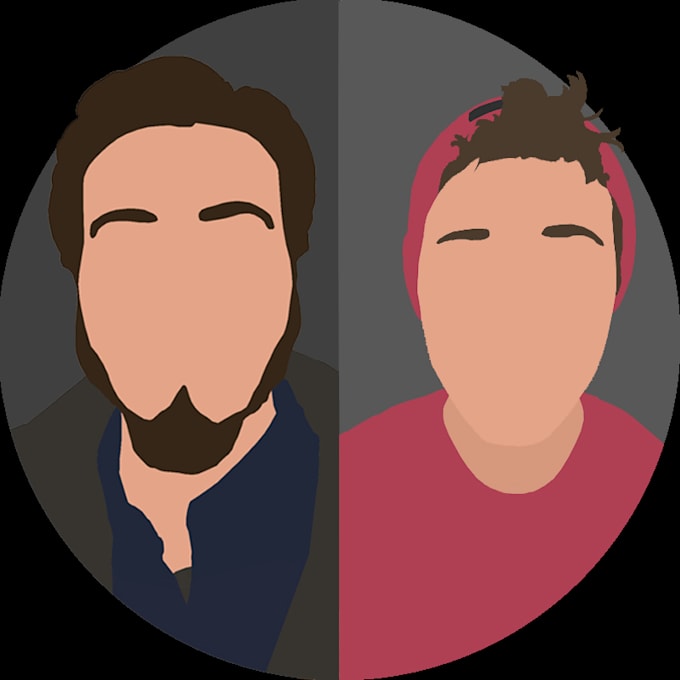 Make a minimalist profile picture for you by Mensycho | Fiverr