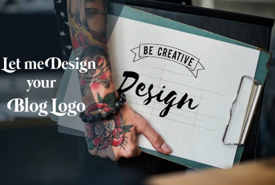 Design modern blog logo and branding package with custom elements by ...