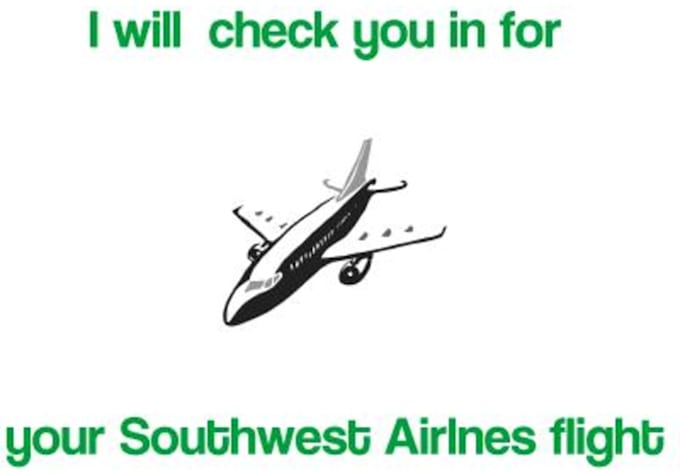 Check you in for your next southwest airlines flight 24 hours prior to ...