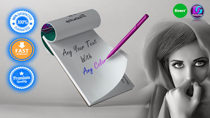 Provide you notepad presentation mockup psd for photoshop by ...