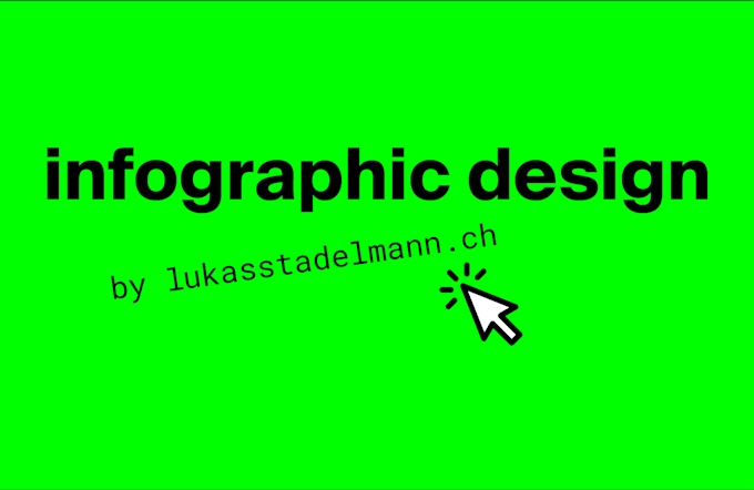 Design you a minimalistic infographic poster by Lukasstadelmann | Fiverr