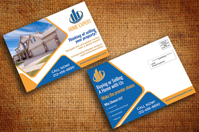 Do amazing postcard design by Freelancereman | Fiverr