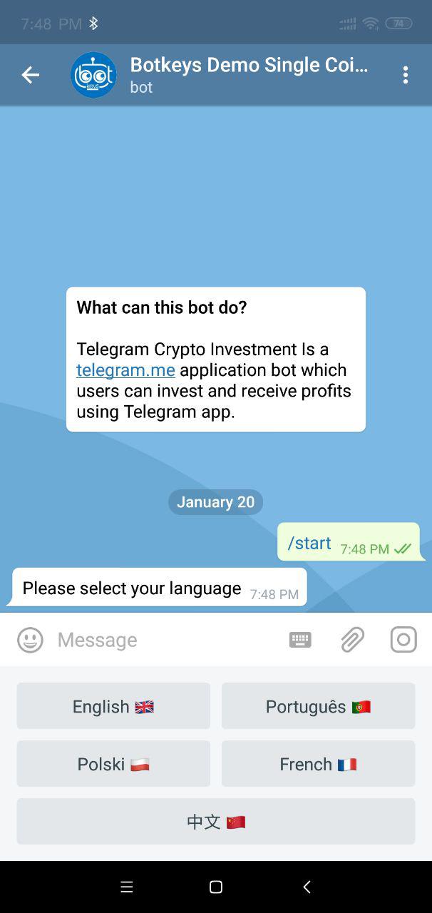 Do telegram crypto investment bot by Ornateit | Fiverr Do telegram crypto investment bot by Ornateit | Fiverr