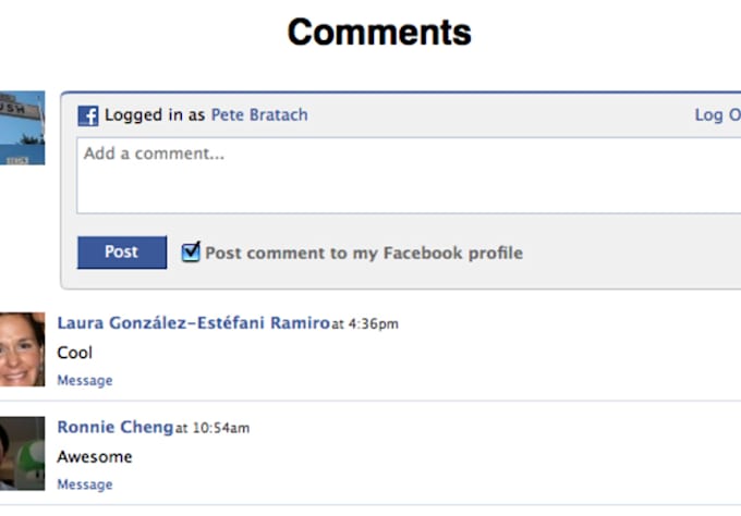 Add a facebook social comment box to a webpage by Jjonsaxton | Fiverr