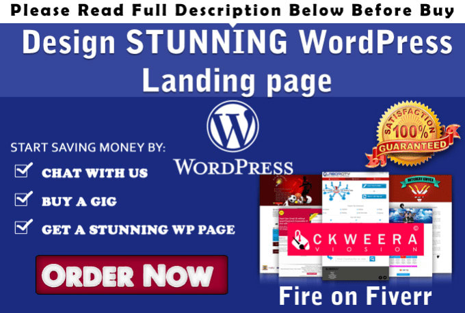 Build a high converting landing page by Moin_programmer | Fiverr