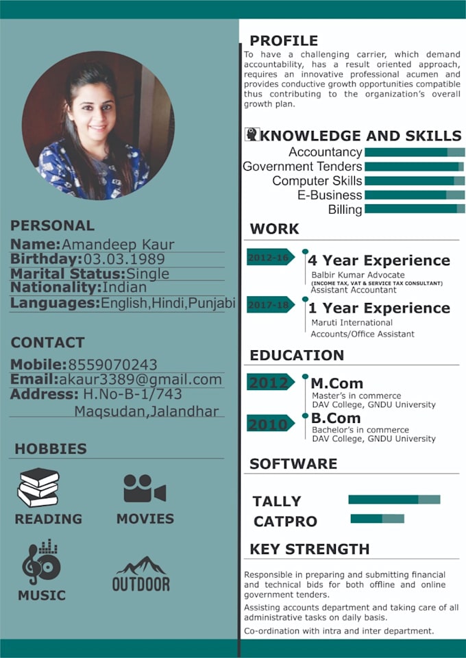 Making posters , logo,attractive resumes and different cards by ...