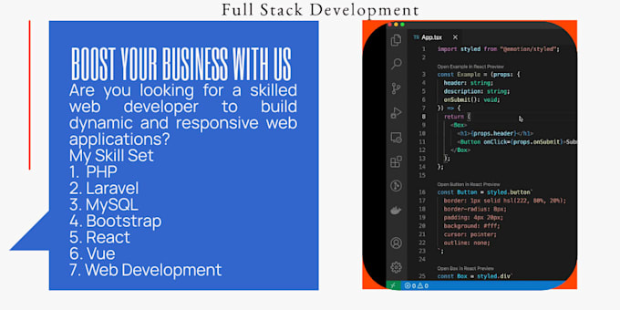 Create dynamic web applications with php, laravel, mysql, and react by ...