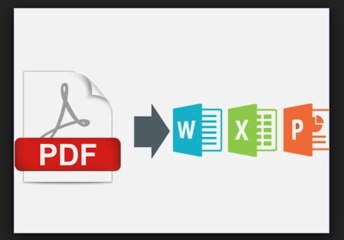 Convert pdfs into word, excel, power point files by Stanza5 | Fiverr Convert pdfs into word, excel, power point files by Stanza5 | Fiverr