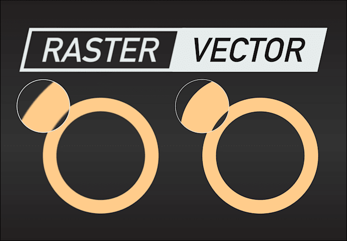 Transform your simple raster image into a professional vector image by ...