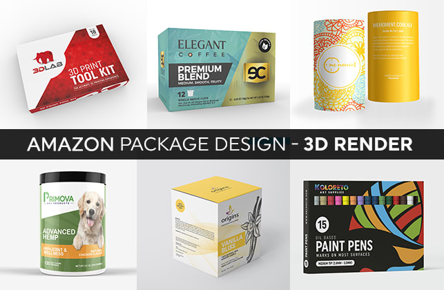 Create amazon product packaging design by Rcampo | Fiverr