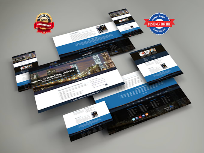 Make custom responsive website by Glowlogicdesign | Fiverr