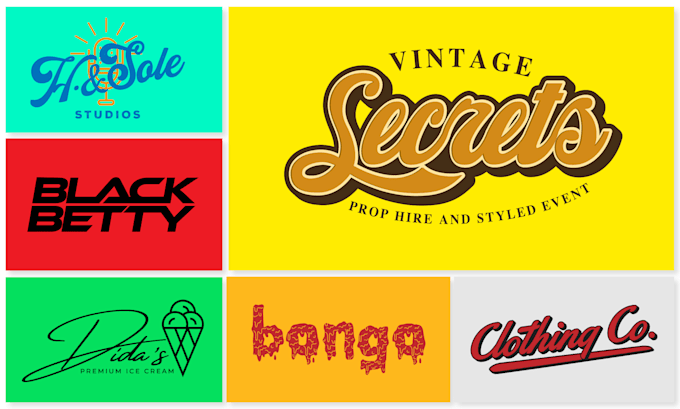 Design a new custom font style or modify your logo by Rajamubeenzafar ...