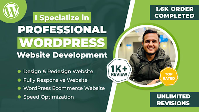 Convert psd to html, responsive using wordpress by Aidych | Fiverr