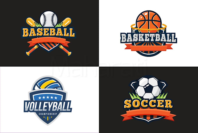 Do any type of amazing sports logo by Logo_kingg786 | Fiverr